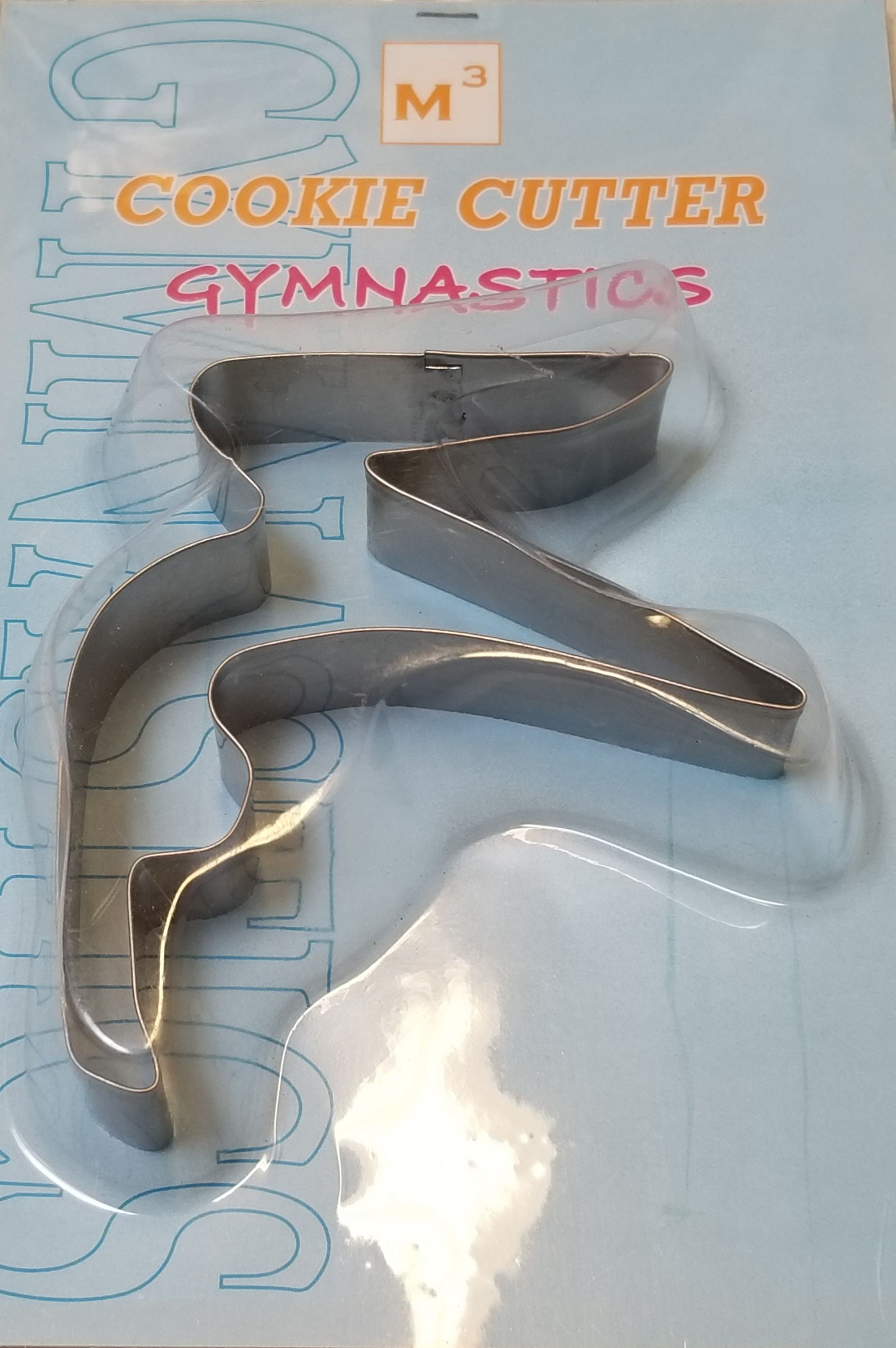 Gymnast Cookie Cutter Stainless Steel Gymnastics Cartwheels Hand Stand ...