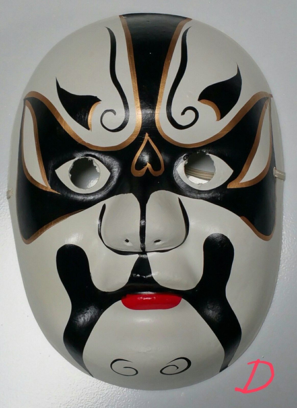 Hand Painted Chinese Peking Beijing Opera Mask ABCDEFGHIJ - Etsy
