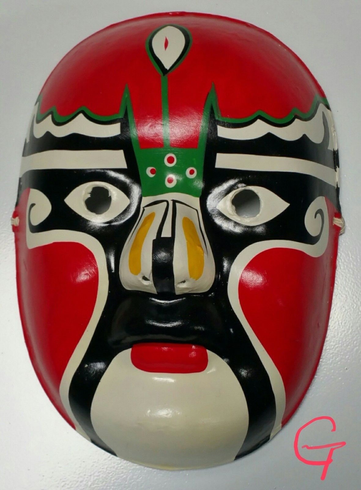 Hand Painted Chinese Peking Beijing Opera Mask ABCDEFGHIJ - Etsy