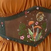Black Luna Moth Corset Belt - Etsy