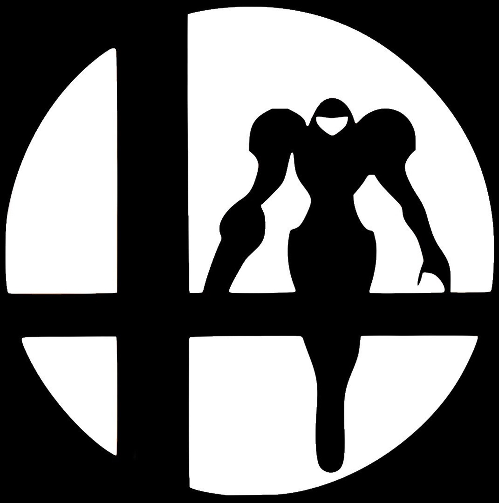 Smash Bros Inspired Samus Decal | Etsy