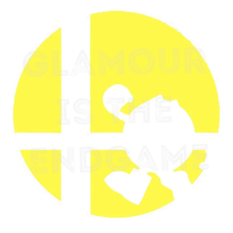 Smash Bros Inspired Pac Man Decal | Etsy