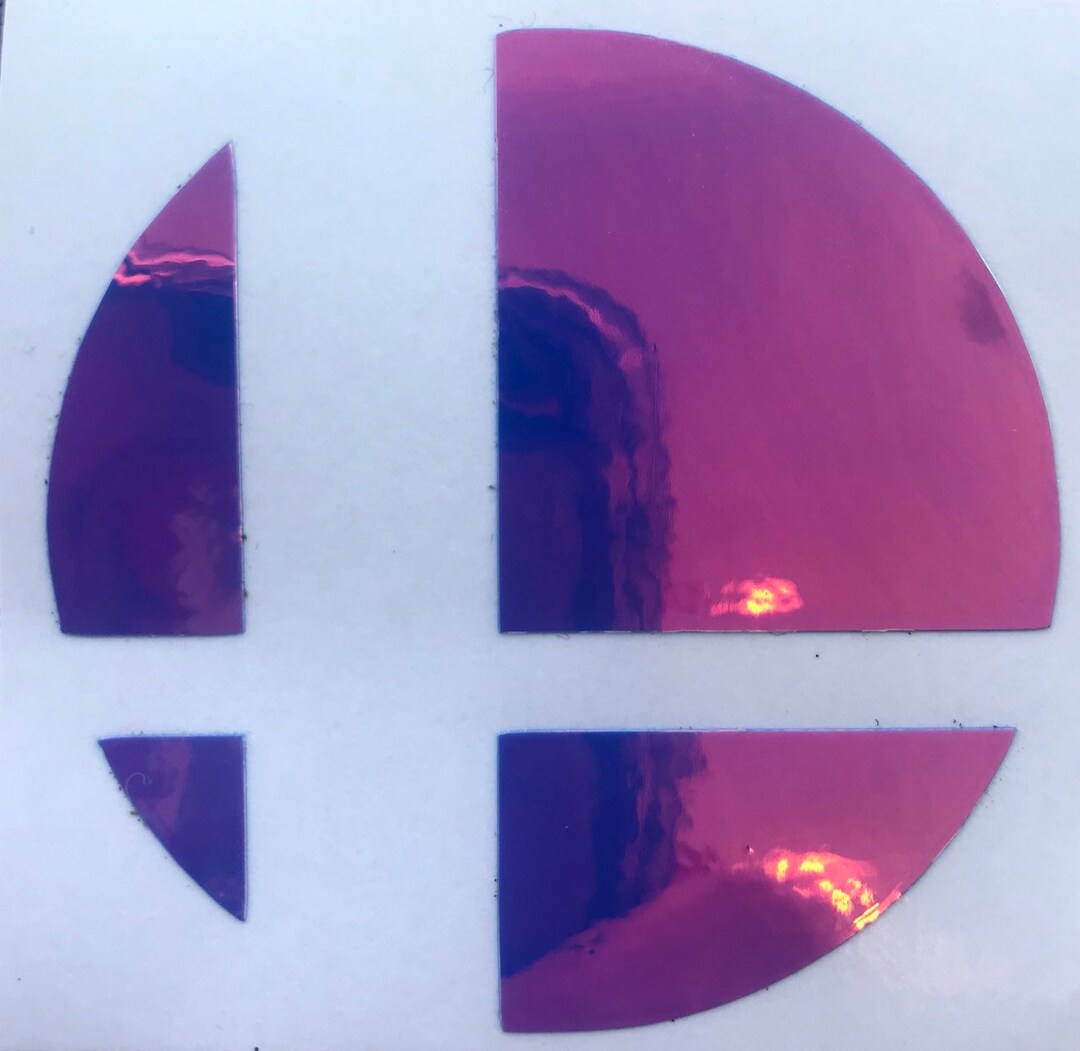 Smash Bros Inspired Holographic Smash Ball Decal - Etsy