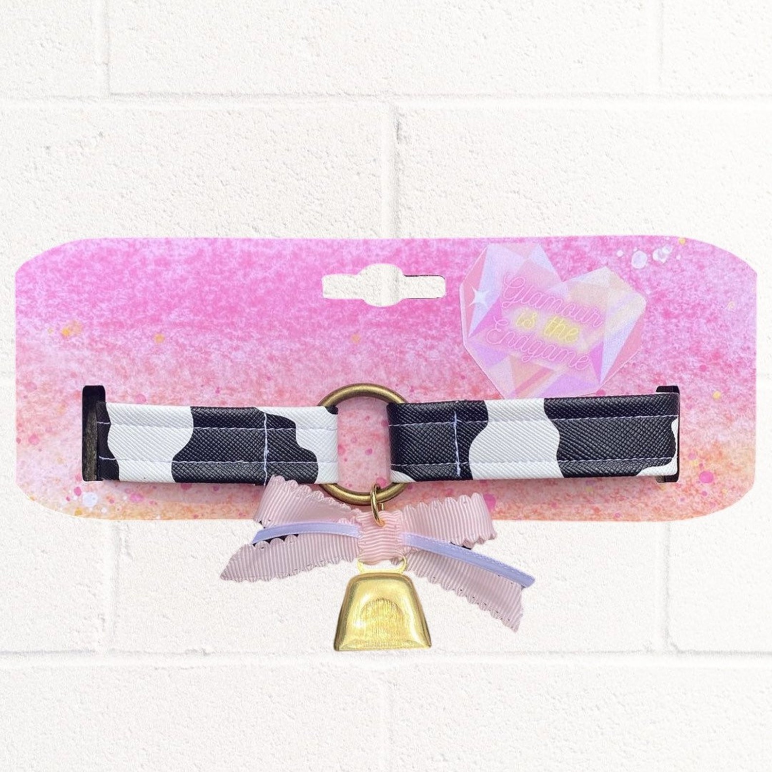 Moove Along Cow Choker - Etsy