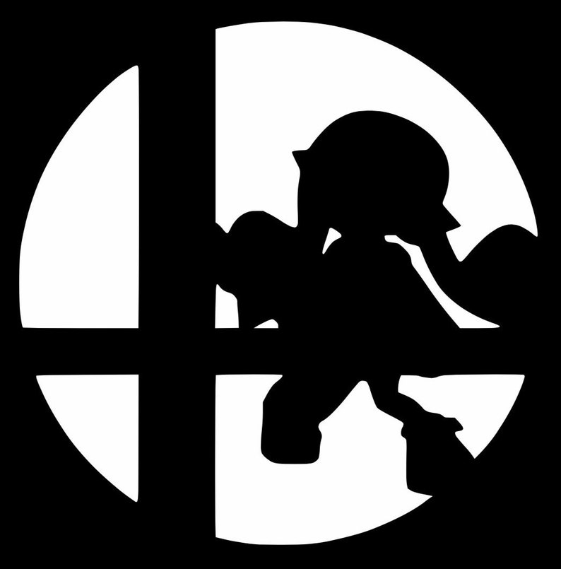 Smash Bros Inspired Splatoon Inkling Decal - Etsy