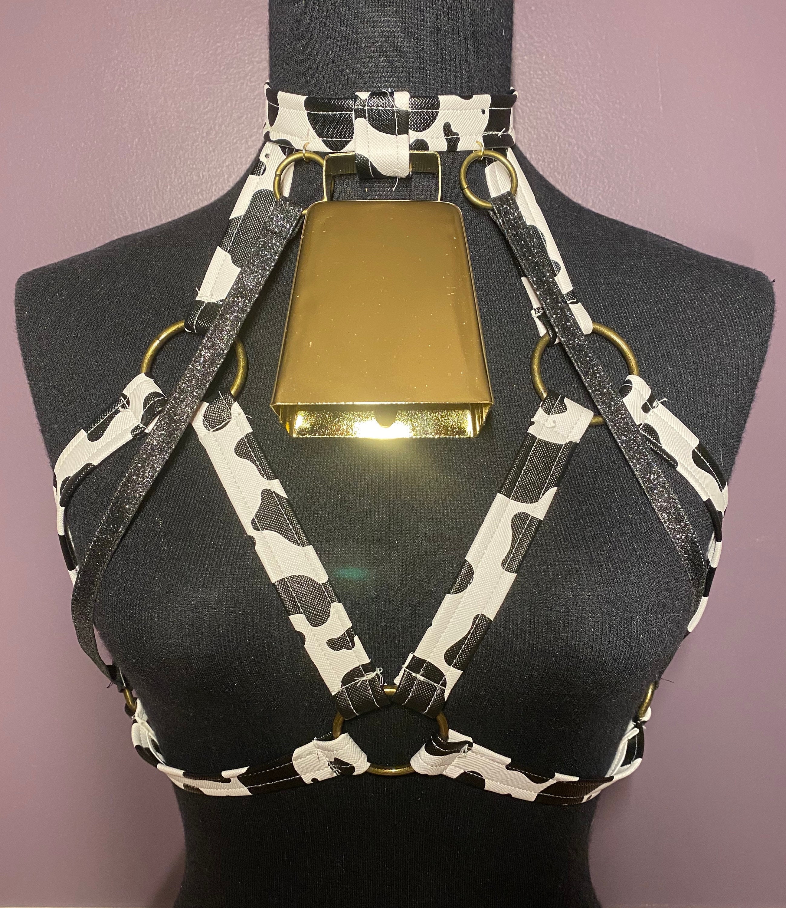 Moove Along Sexy Cow Cage Harness - Etsy