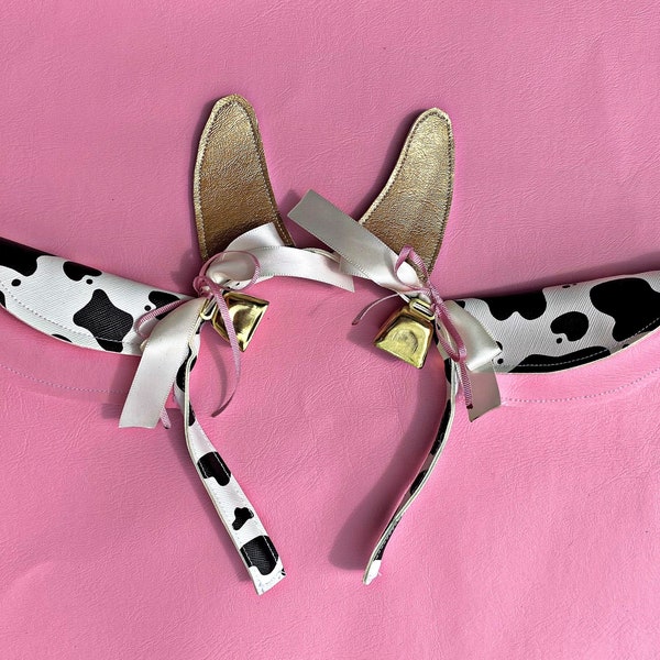 Cow Headband - Etsy