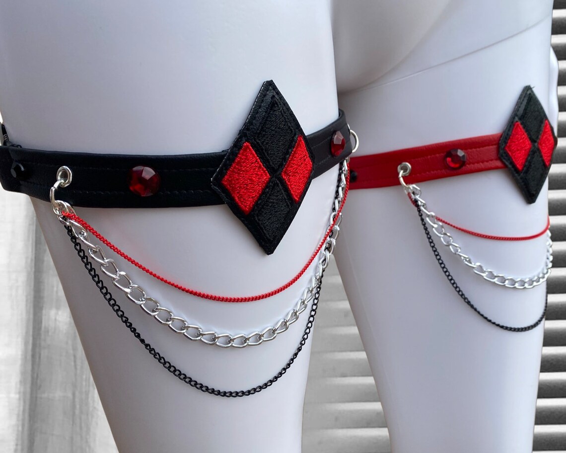 Harley Quinn Inspired Cage Harness - Etsy