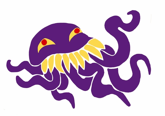 Final Fantasy VI Inspired Ultros Decal | Etsy