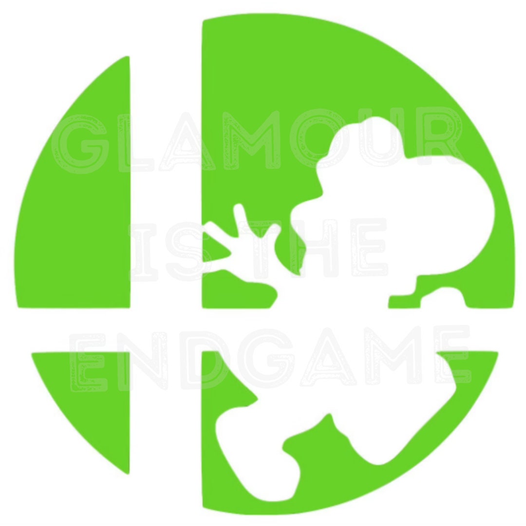 Smash Bros Inspired Yoshi Decal - Etsy