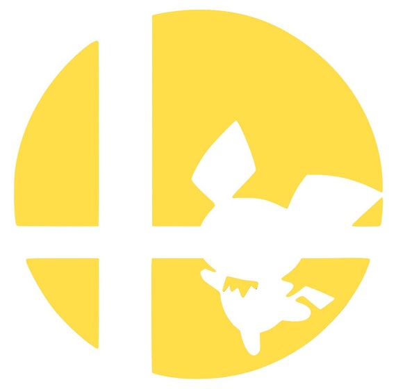 Smash Bros Inspired Pokemon Pichu Decal | Etsy