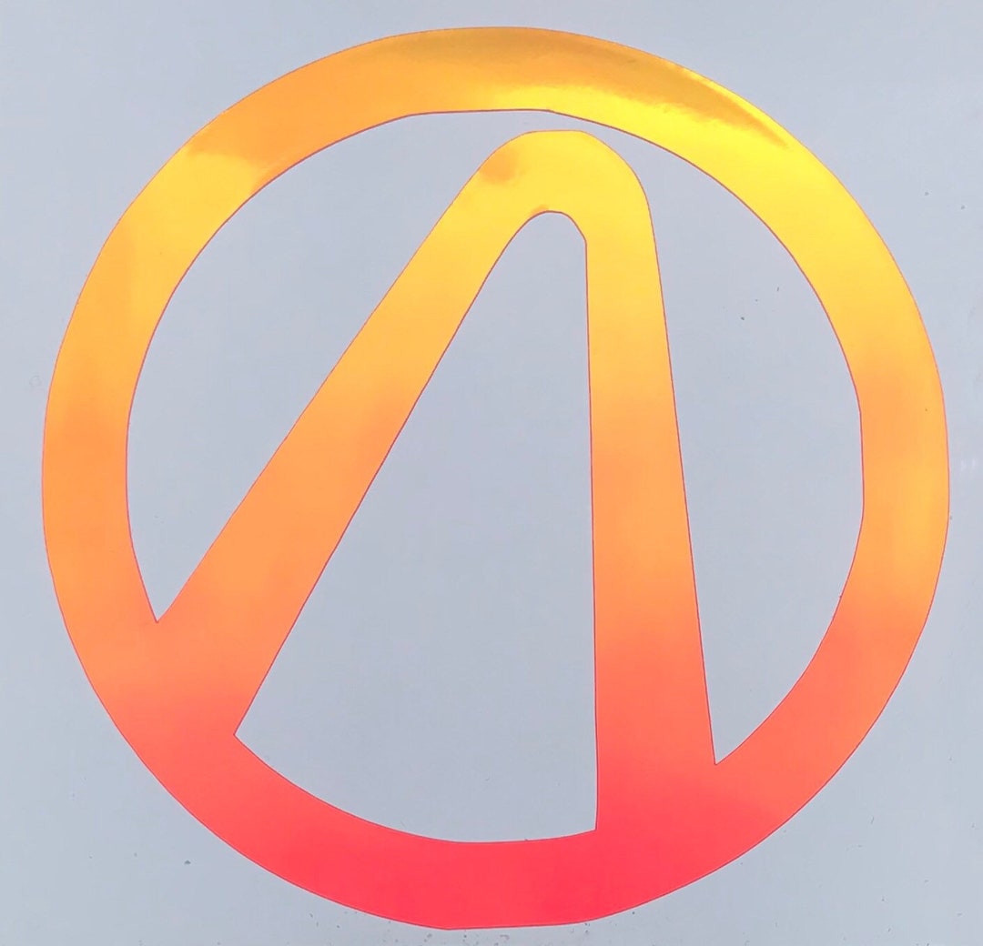 Borderlands Inspired Holographic Vinyl Decal - Etsy