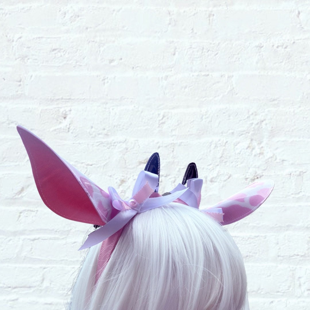 Cow-waii Pink Cow Harness Set - Etsy