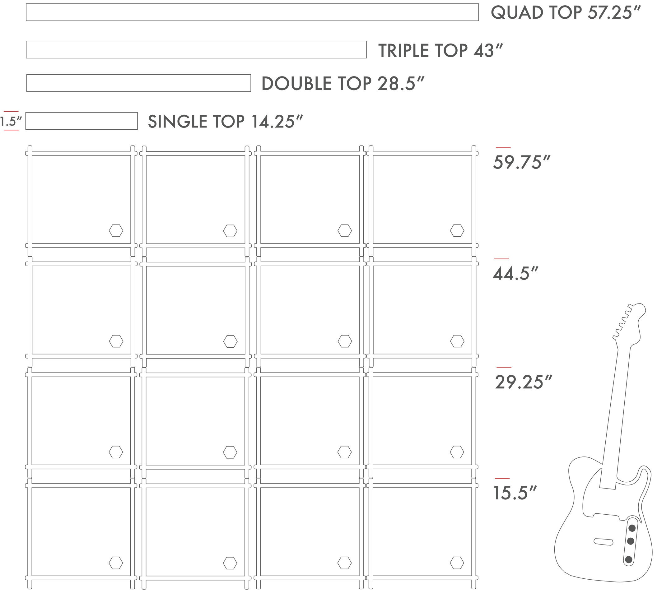 Record Storage BOXSET of 12 With 4 Topper - Etsy