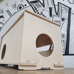 Cat / Kitty Storage Double Wide Box Design Your Own - Etsy