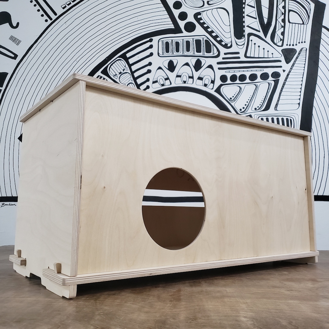 Cat / Kitty Storage Double Wide Box Design Your Own - Etsy