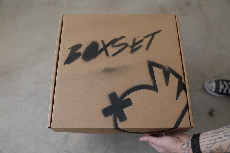 Record Storage Single Box Design Your Own - Etsy
