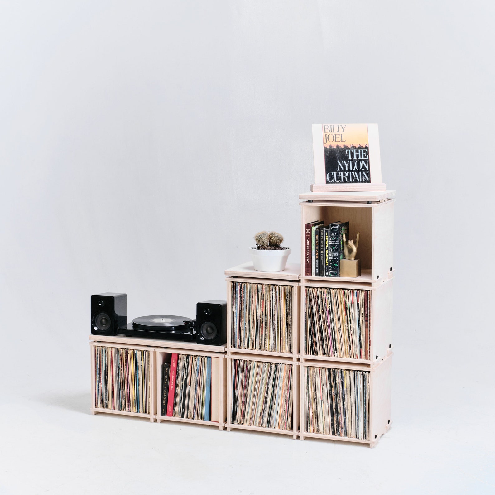 Record Storage Single Box Design Your Own - Etsy