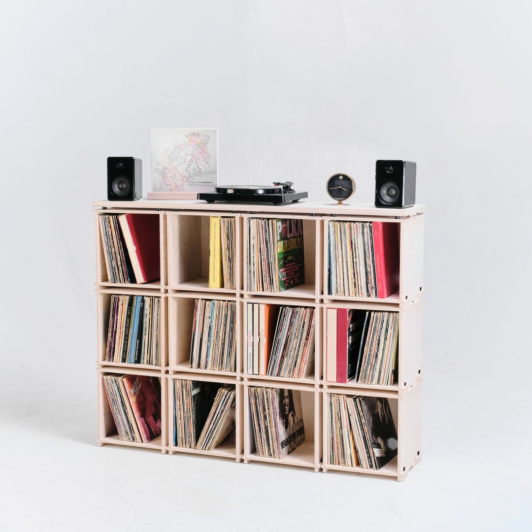 Record Storage BOXSET of 12 With 4 Topper - Etsy