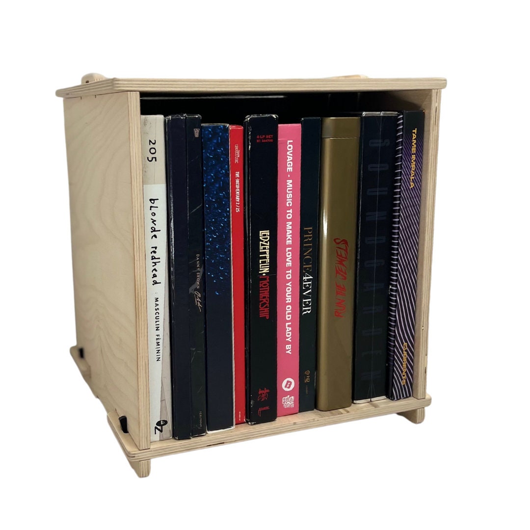 Tall Boy Cabinet Record Storage Box - Etsy