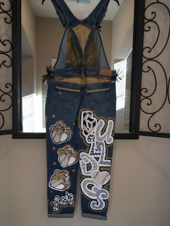 Items similar to HOCO overalls Homecoming Over-alls ***customer must ...