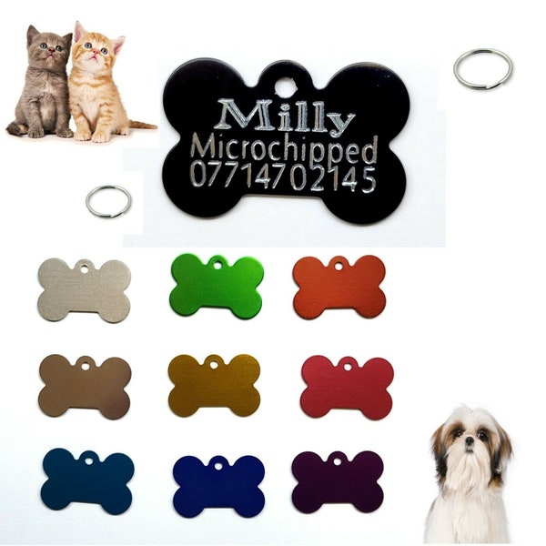 Engraved Dog Tag - Etsy UK