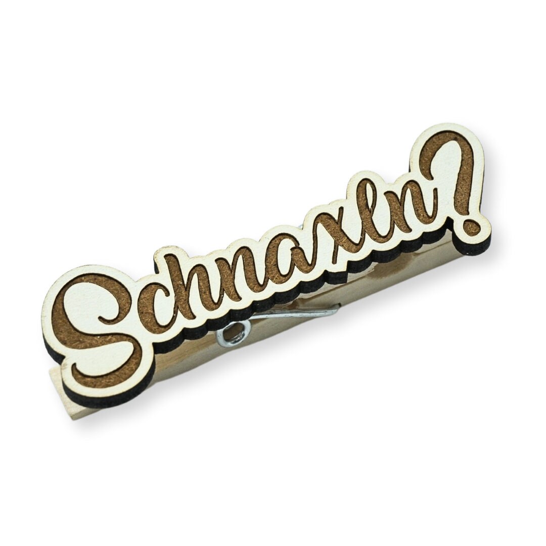 Glubbal Spruch Schnaxln in Weiß Glupperl Mit Spruch - Etsy