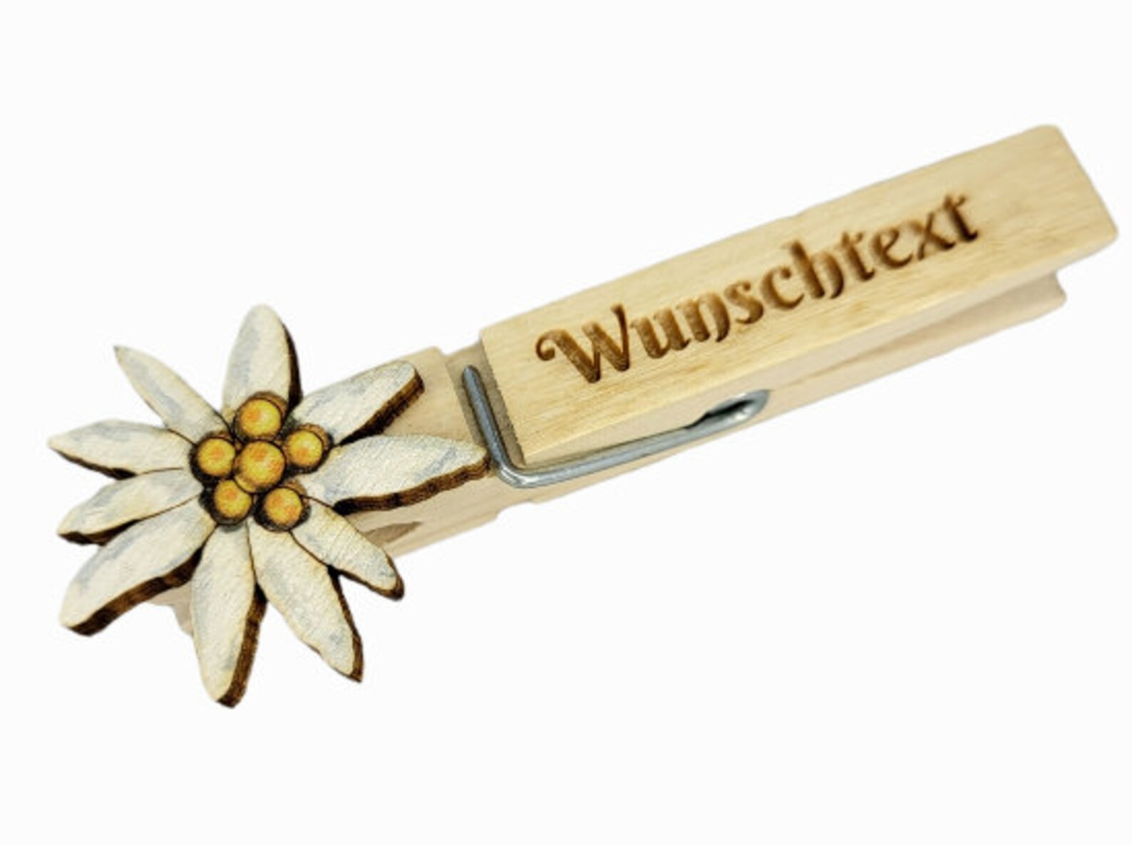 Glubbal ( Glupperl ) Edelweiß Holz + Text - Etsy.de