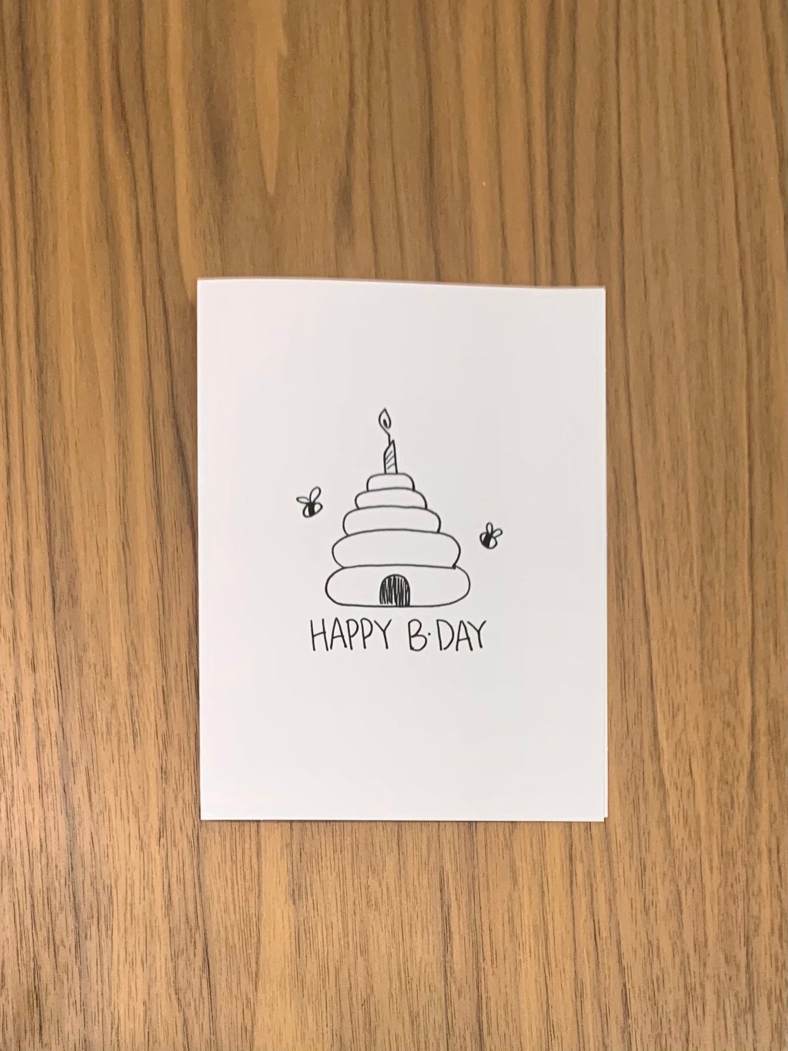 Happy B Day Card - Etsy