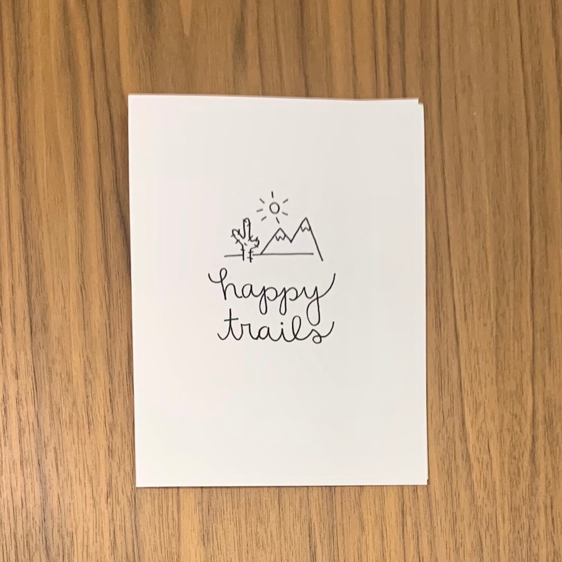 Happy Trails to You - Etsy