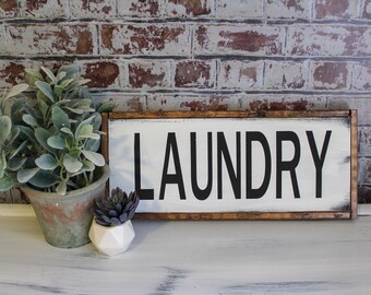 Farmhouse laundry | Etsy
