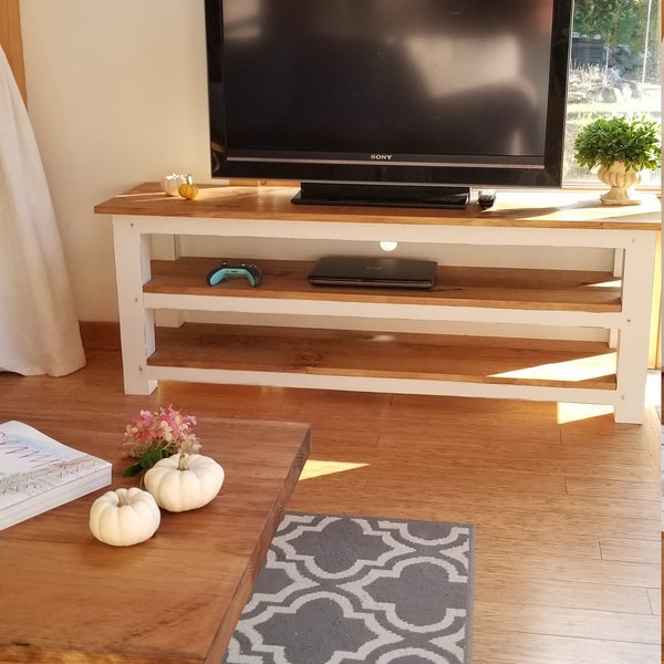 Rustic Media Center - Etsy