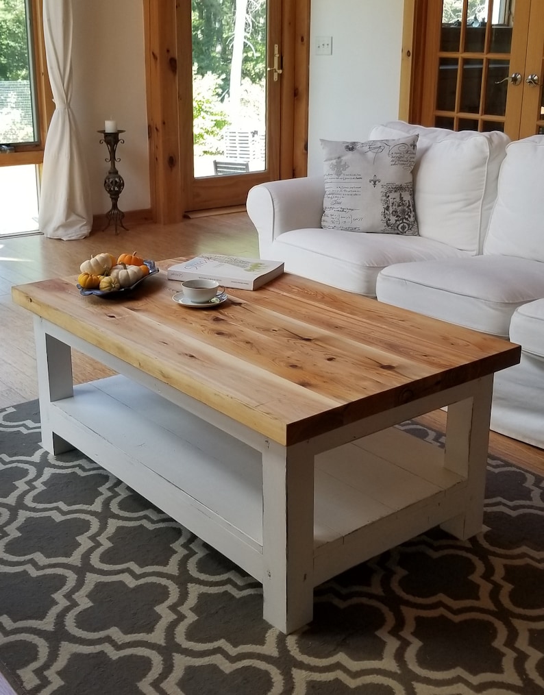 Handmade Rustic Coffee Table Cedar Top, Product Details, and Delivery ...