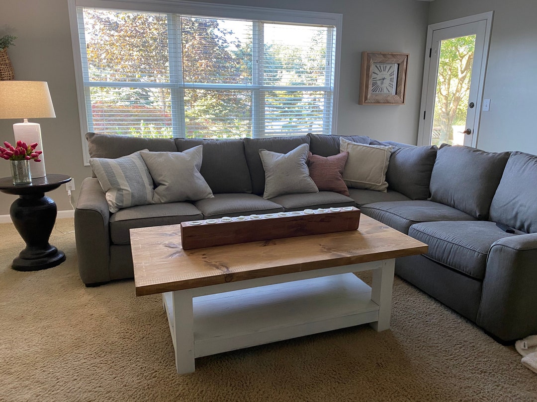 Handmade Rustic Coffee Table Solid White Oak, Product Details, and ...