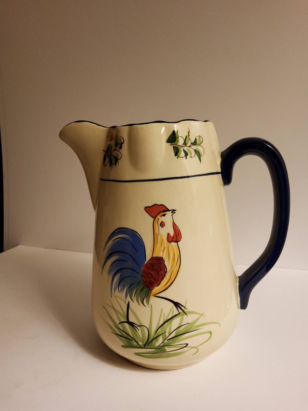Cracker Barrel Rooster Pitcher - Etsy