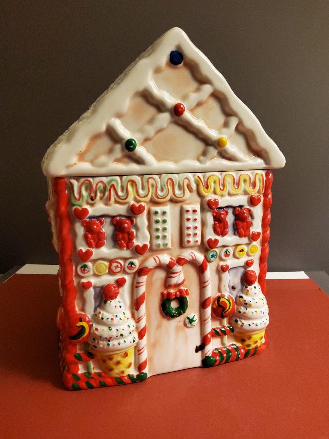 Delicious Candy House Cookie Jar - Etsy