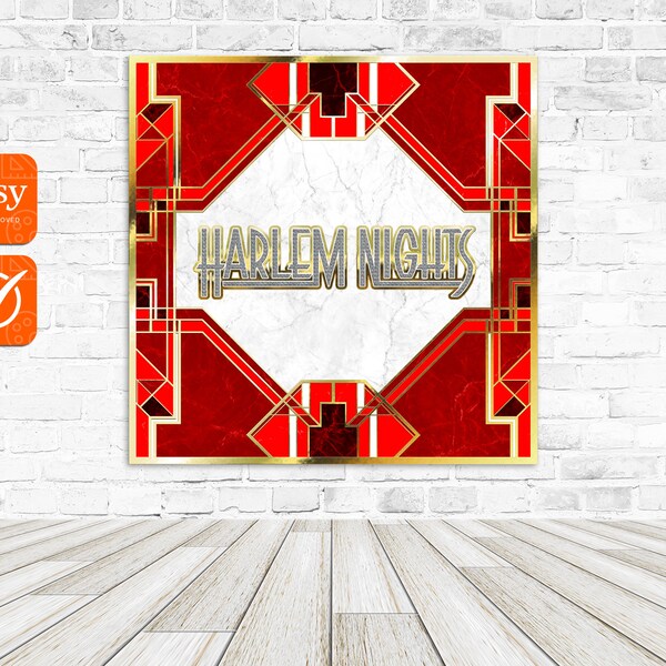 Harlem Nights Party - Etsy