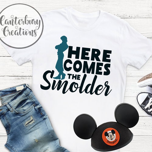 Disney Here Comes the Smolder Shirt Disneys Tangled Flynn - Etsy