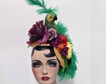 Parrot Headpiece - Etsy