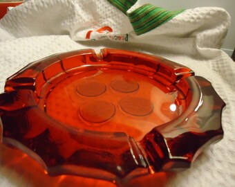 Glass ashtray | Etsy