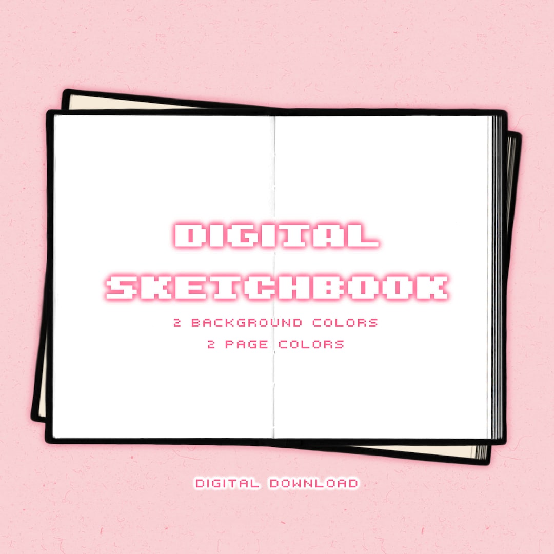 Libro de recortes de cuaderno de bocetos digital / Goodnotes Procreate ...