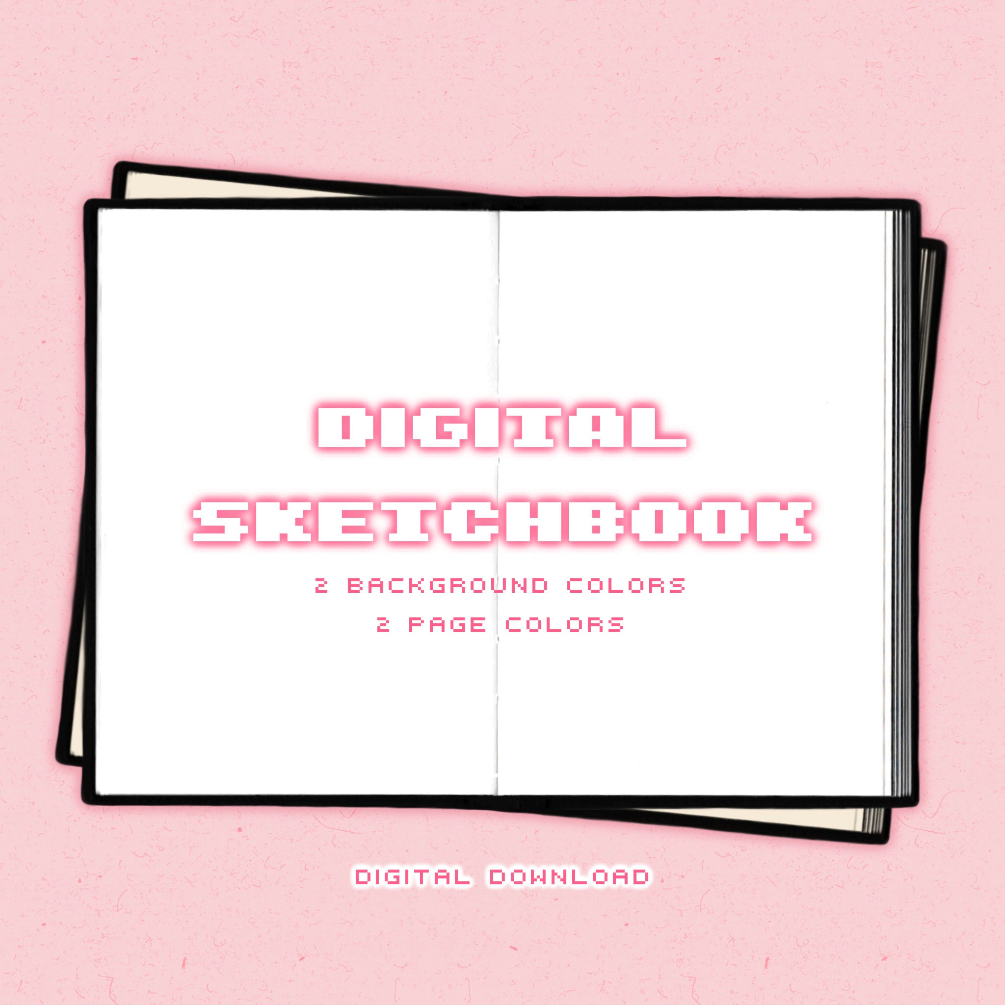 Digital Sketchbook Scrapbook | Goodnotes Procreate - Etsy