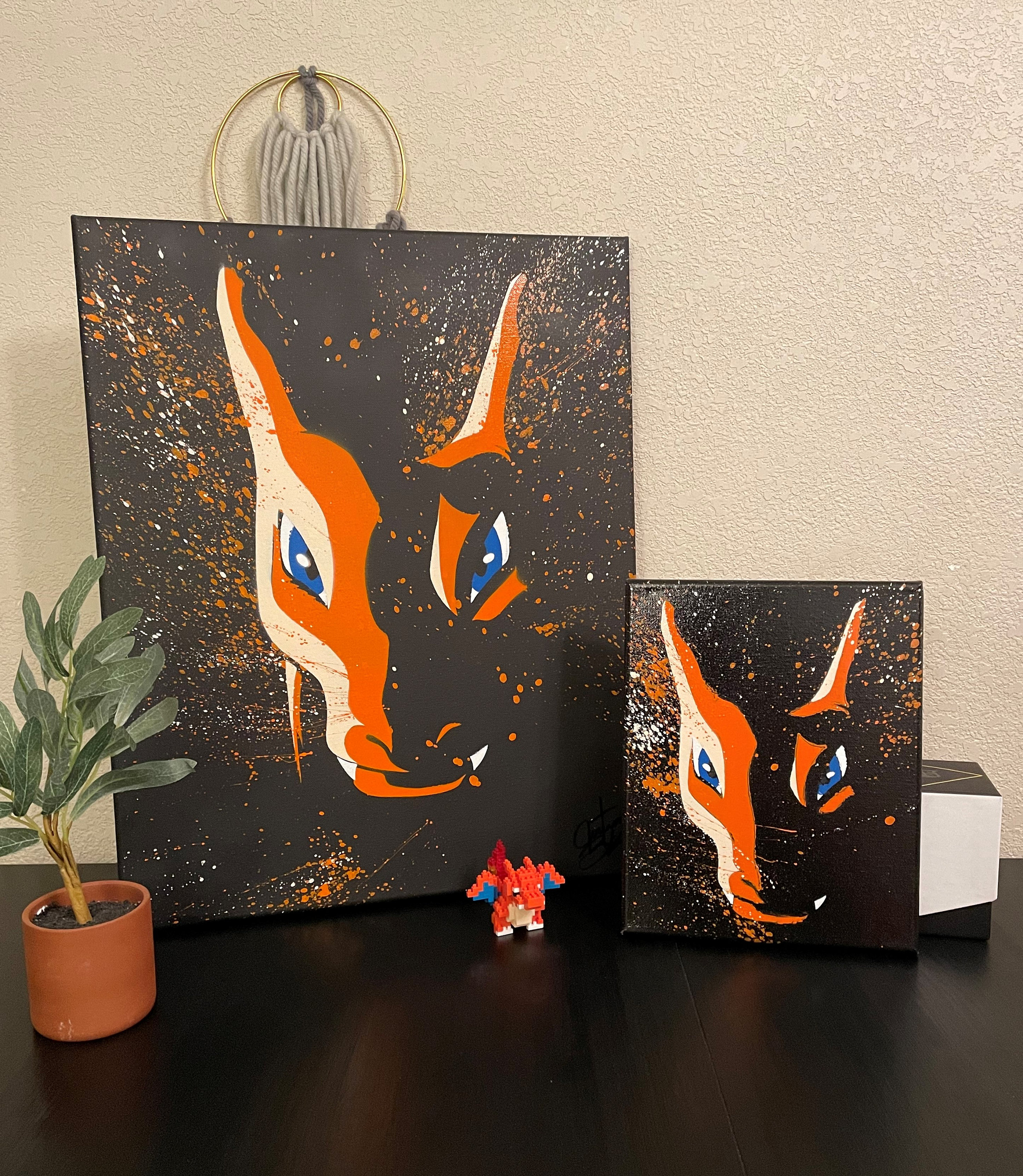 Charizard Pokemon Spray Painting - Etsy