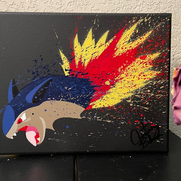 Pokemons Custom Painting - Etsy