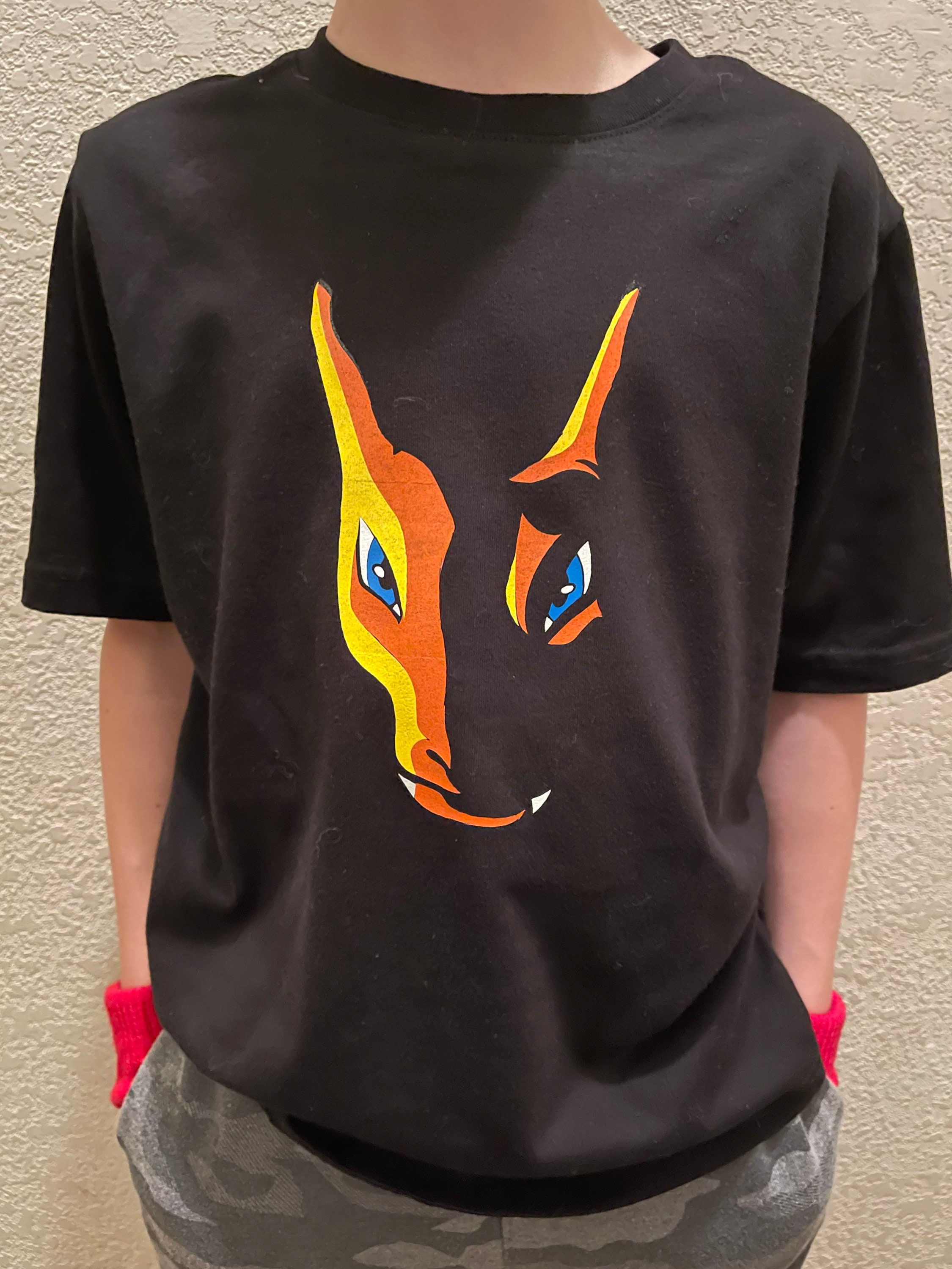 Custom Charizard T-shirt - Etsy