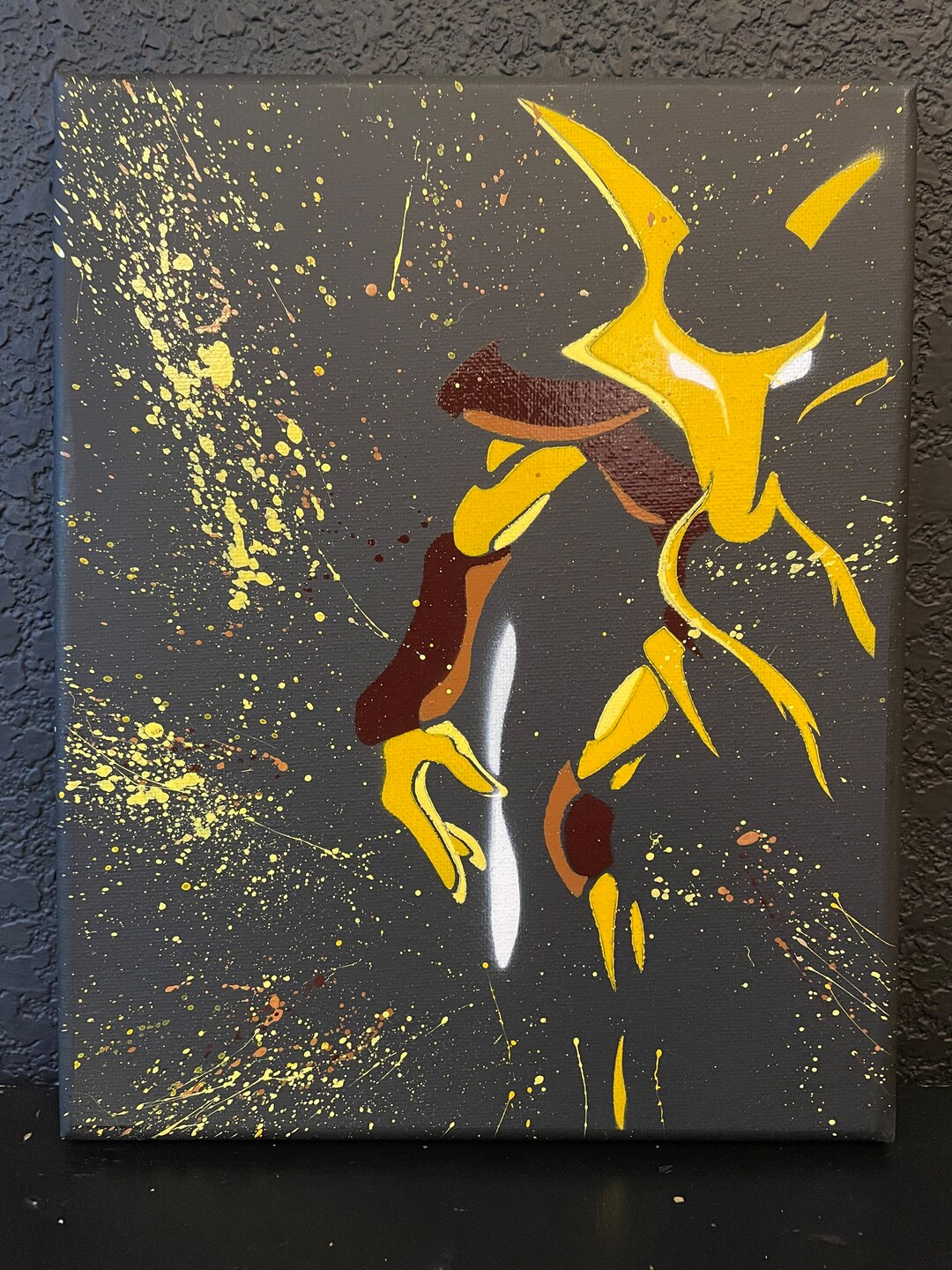 Alakazam Pokémon Spray Painting - Etsy