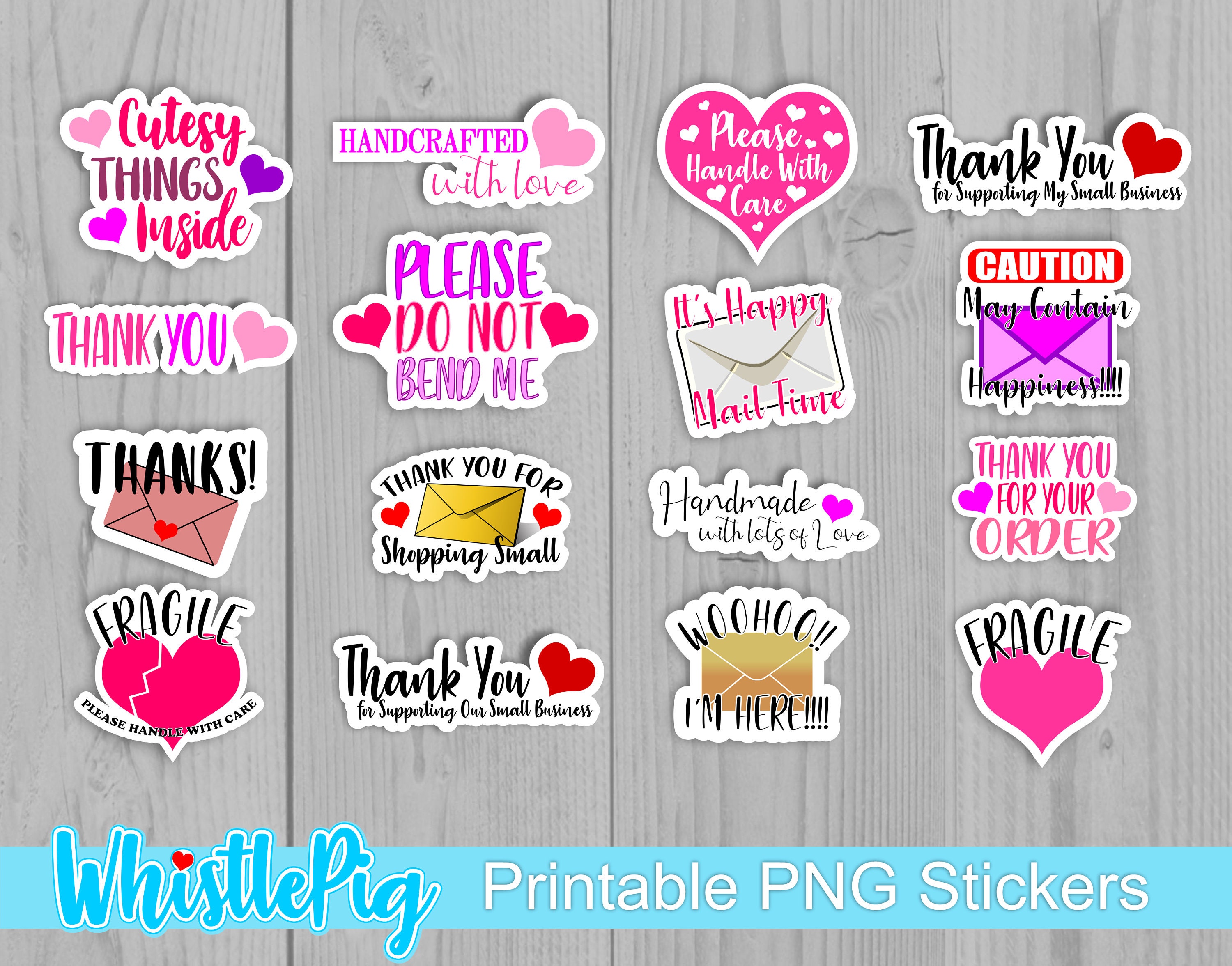 Digital Drawing & Illustration 12 Small Business Owner Stickers Bundle ...