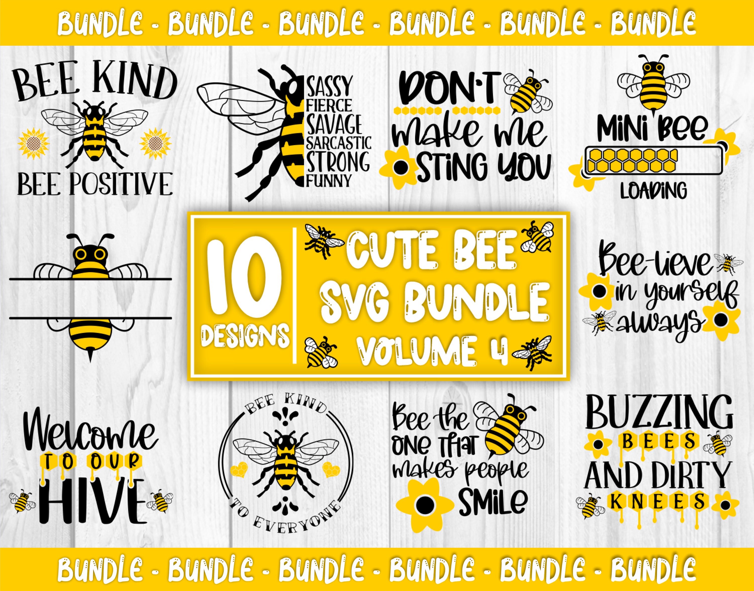 Bee Bundle Bee Svg Bundle Bumble bee svg cute bee svg Bee Svg - Etsy México