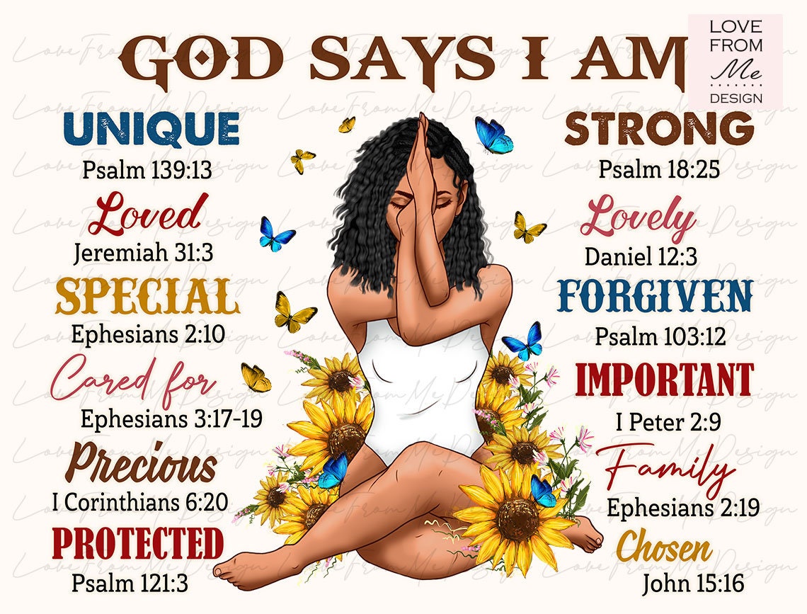 African God Says I Am Png - Etsy