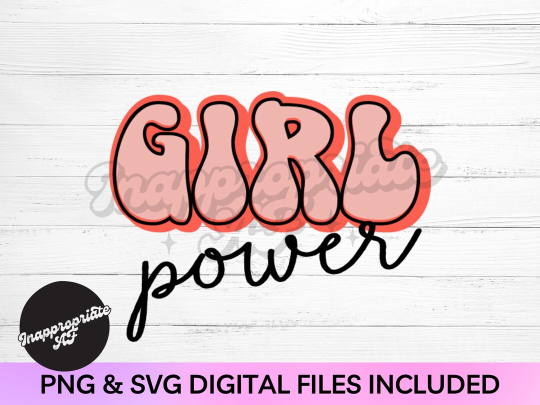 Girl Power Svg. Female Empowerment. Motivational Cut File. Shirt File ...